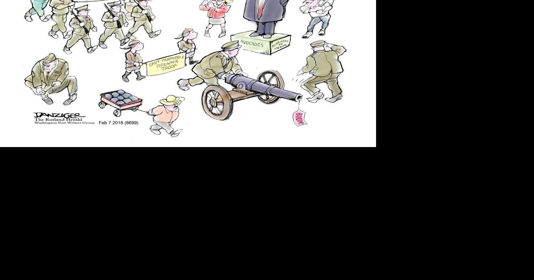 Trump military parade | Editorial Cartoons | heraldbulletin.com