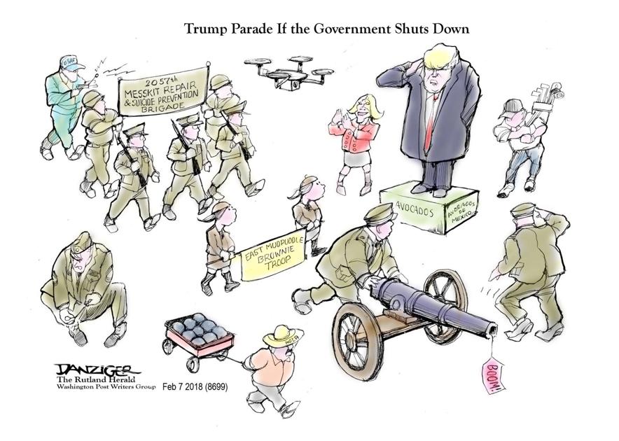 Trump military parade | Editorial Cartoons | heraldbulletin.com