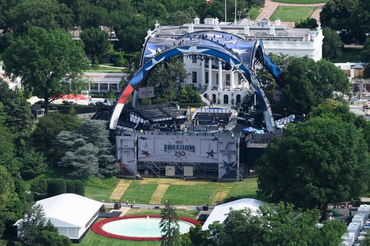 $60M and 7 federal agencies required to stage Trump's UFC fight at ...