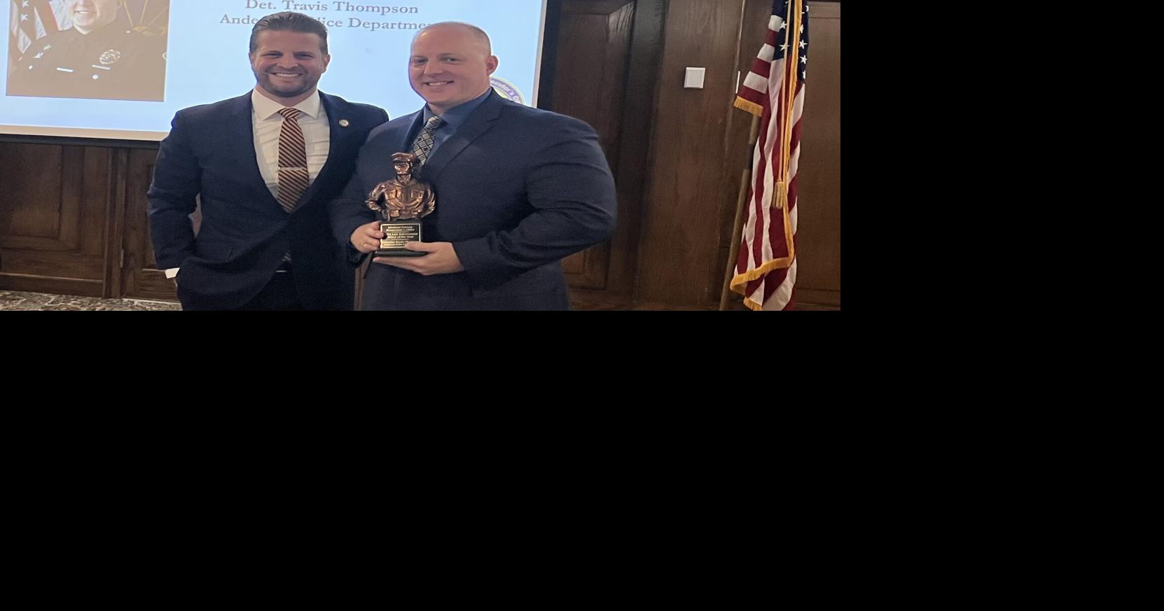 APD detective Thompson named Law Enforcement officer of the year ...