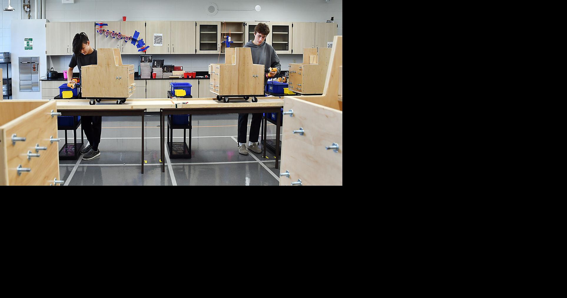 Model production line helps Alexandria students prepare for the world ...