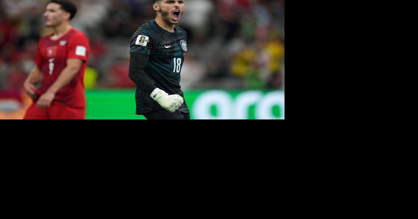 Patrick Beach takes over as Australia's goalkeeper and stars in World ...