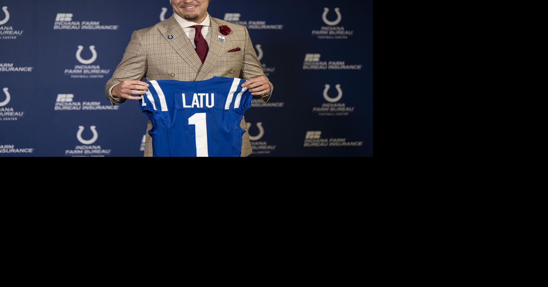 Perspective, perseverance highlight Latu's draft journey | Colts ...