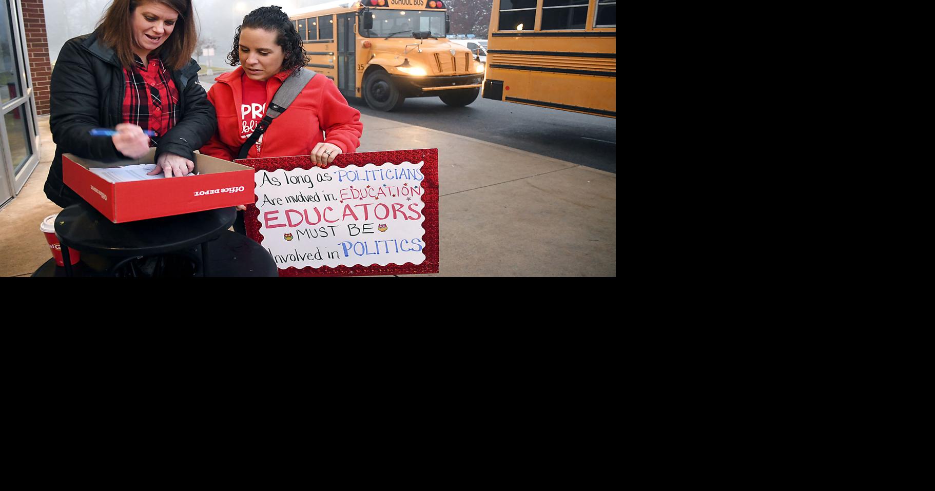 About 300 ACS teachers participate in Red for Ed rally at Statehouse ...