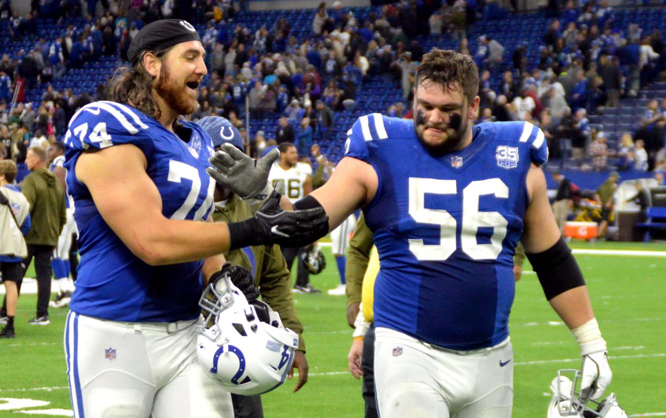 Colts Notebook: Offensive line keeps sack-less streak intact | Sports ...