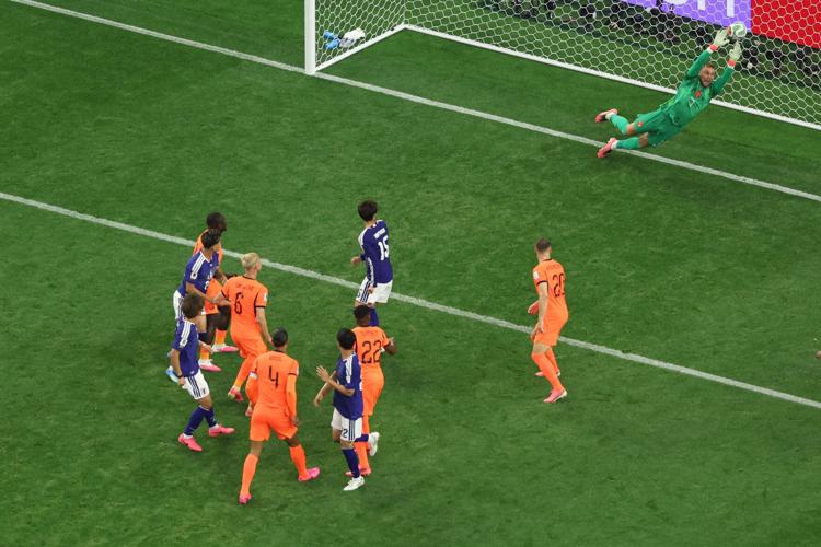 Daichi Kamada's late goal gives Japan a 2-2 draw with the Netherlands ...