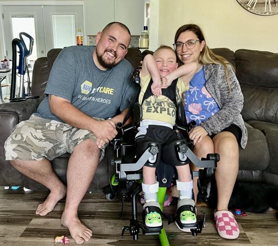 Anderson family battling 3-year-old's rare gene disorder | Local News ...