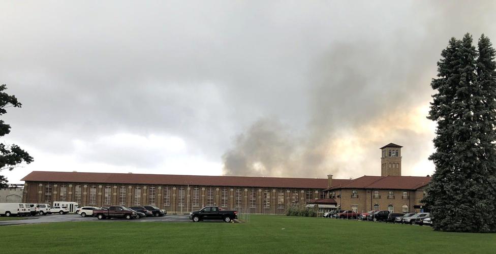 One firefighter sent to hospital after correctional facility fire ...