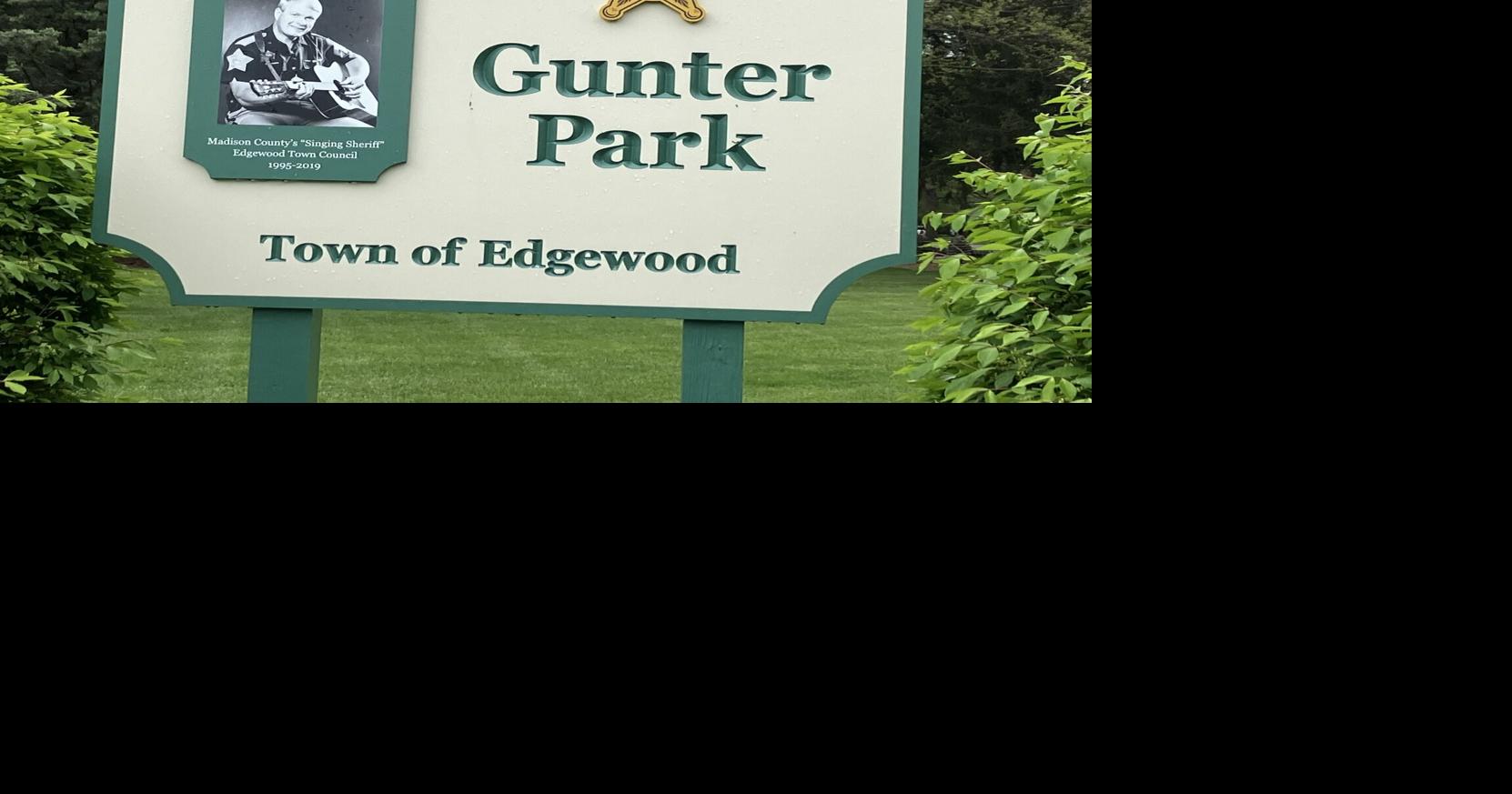 Edgewood dedicates park to honor John Gunter | Local News ...