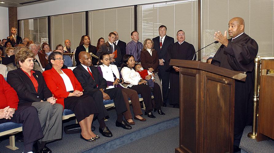 Pyle sworn in by governor as county judge | Local News | heraldbulletin.com