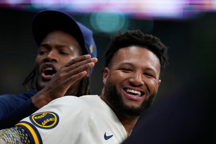 Kyle Harrison strikes out 12, Jake Bauers homers as surging Brewers top ...