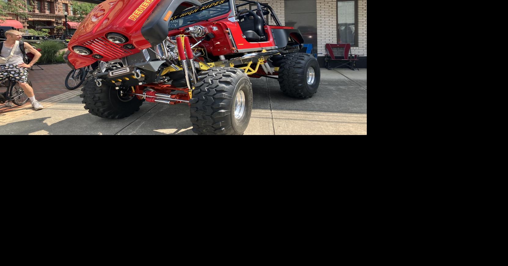 Jeeps take over Meridian Street to raise funds for Humane Society, APL ...