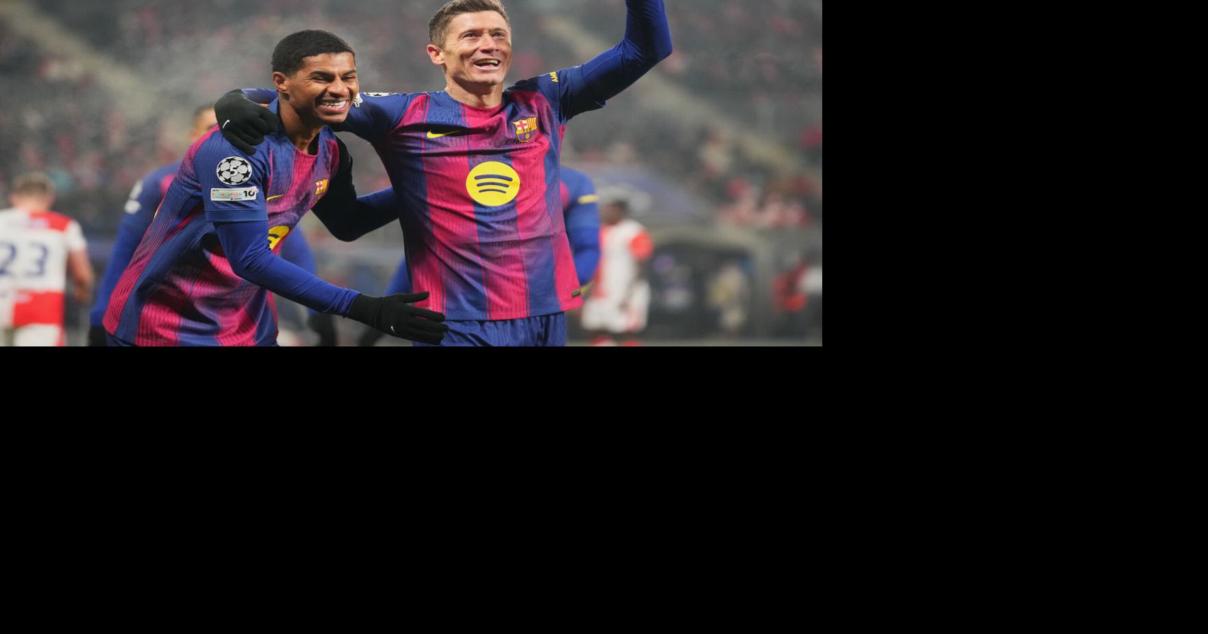 Lewandowski scores for the 15th consecutive season in the Champions ...