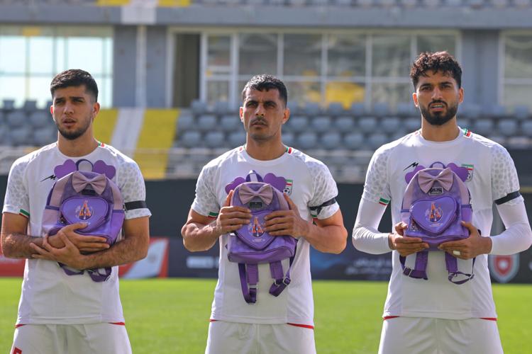 Iran's soccer team honors victims of deadly missile strike on ...