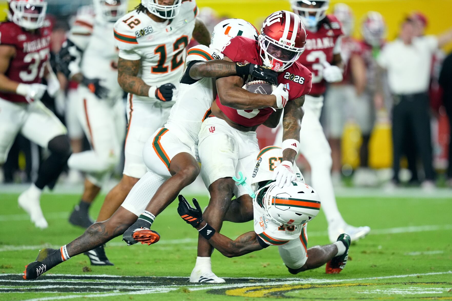 CFP National Championship Football Black run | | heraldbulletin.com