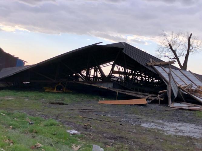 'Wall of wind' leaves heavy damage across county | Local News ...