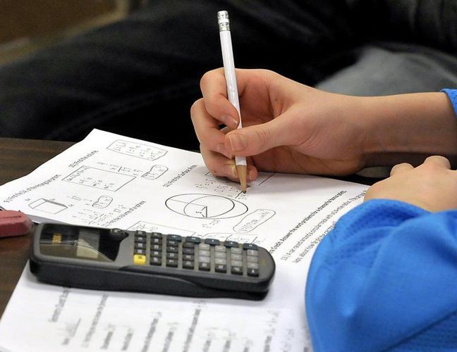 Alexandria sixth-grader Lukas Sullivan takes pre-algebra at junior high ...