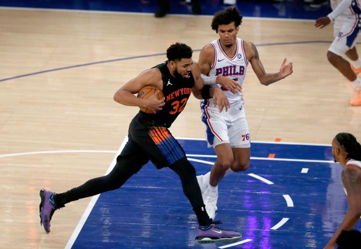 Maxey, Edgecombe help the 76ers hand the Knicks their second home loss ...