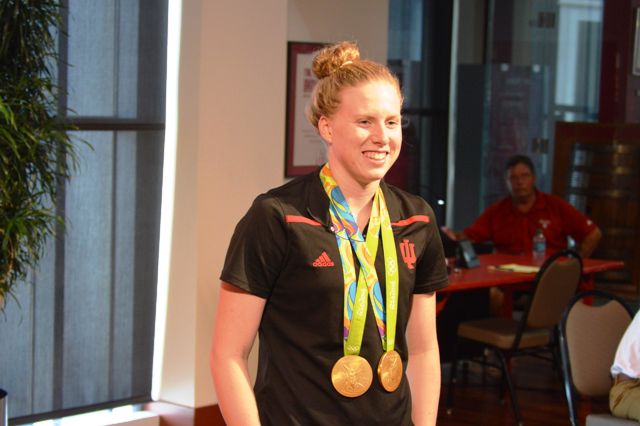 Lilly King, IU Olympians deal with notoriety back in Bloomington ...