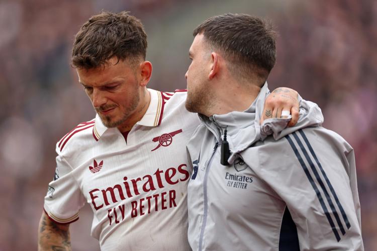 Arsenal defender Ben White ruled out of the World Cup with medial ...