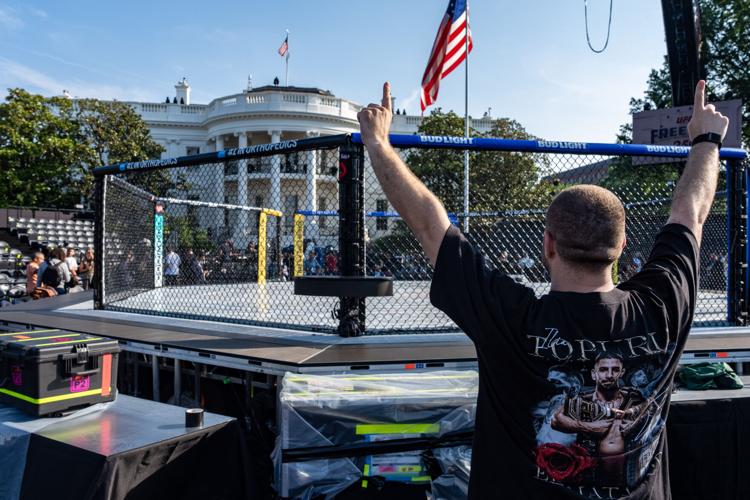 Judge rules Trump can stage UFC fights on the White House's South Lawn ...