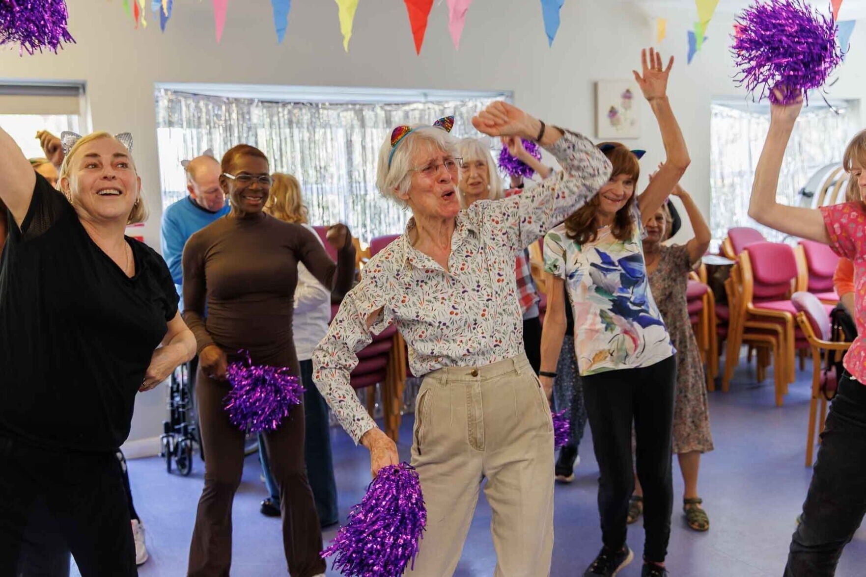 DJ’s ‘day rave’ rocks center for older people | National ...