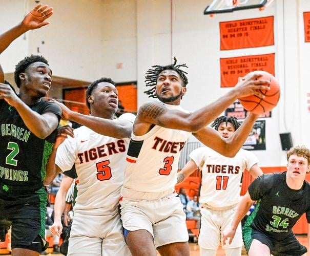 Tigers shut down Shamrocks to improve to 12-0; Berrien Springs wins ...