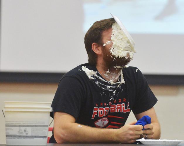 Lakeshore students pie their teachers for charitable dough ...