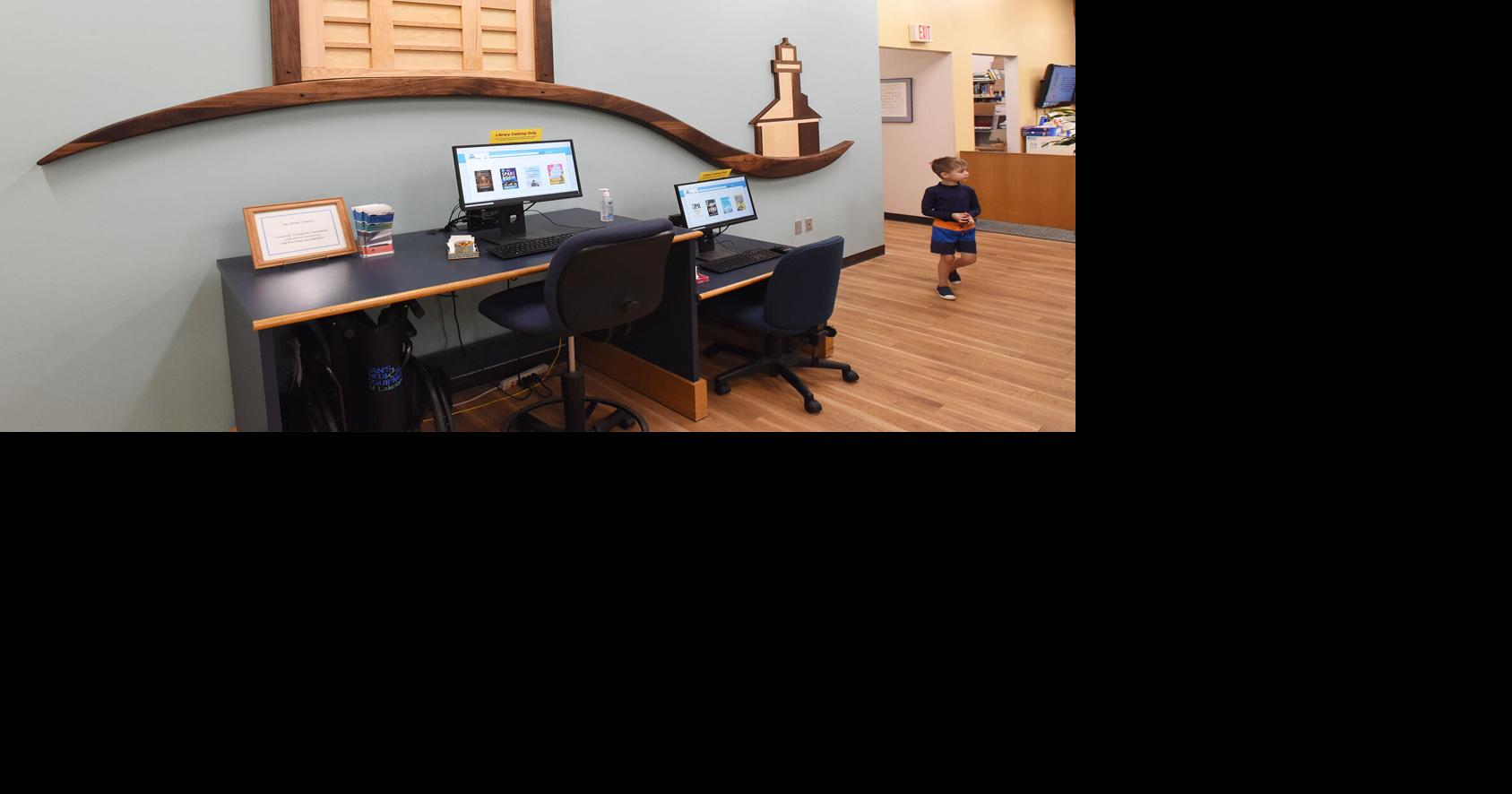 St. Joseph library installs large art piece in honor of donors | St ...