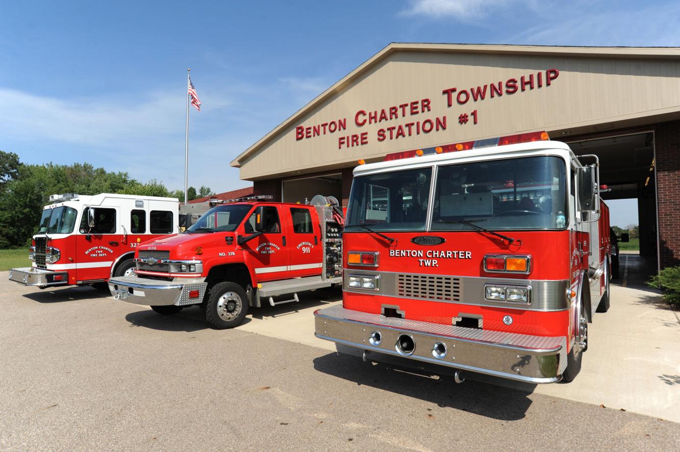 Benton Township firefighters put out structure fire | Benton Harbor ...