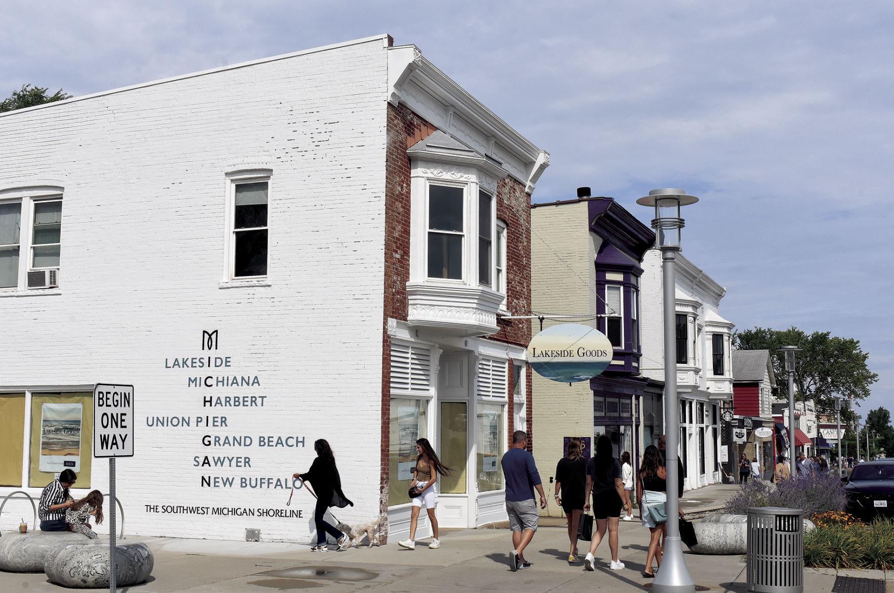 Michigan Mercantile shops emerge in downtown New Buffalo | New Buffalo ...