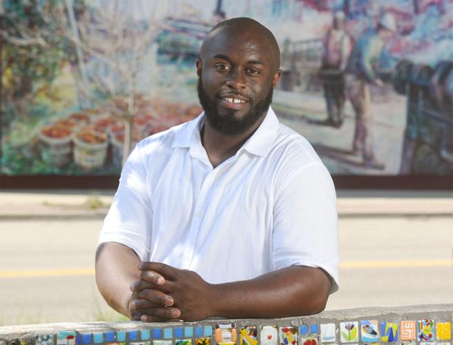 James Gunter embraces fatherhood at Present Pillars | Benton Harbor ...