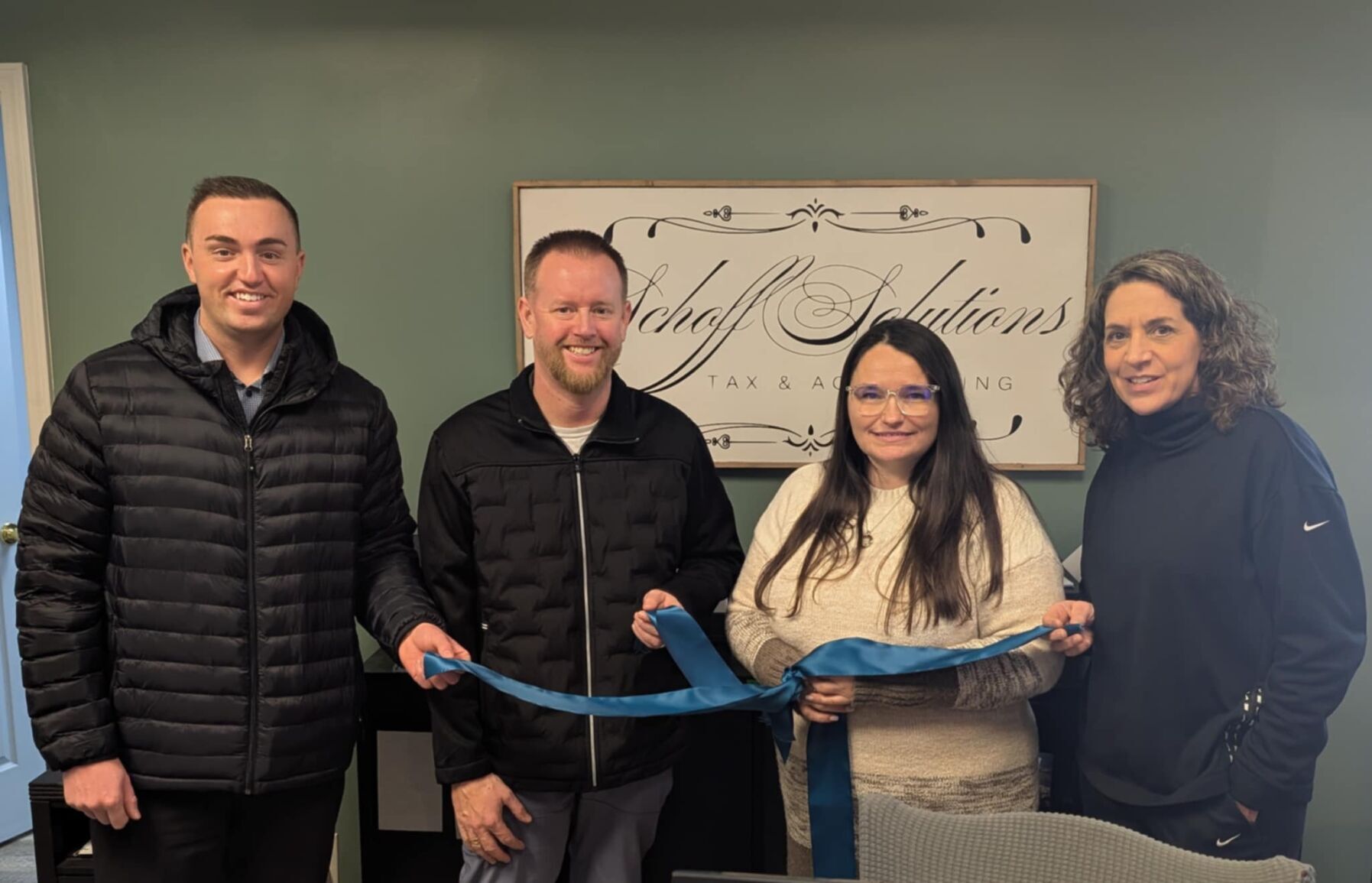 Schoff Solutions celebrates relocation with ribbon-tying ceremony ...