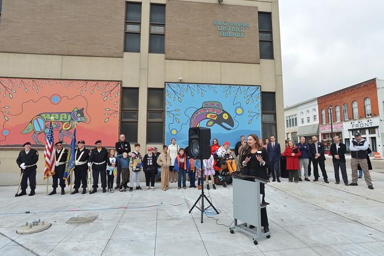 Buchanan celebrates completion of downtown streetscape project ...