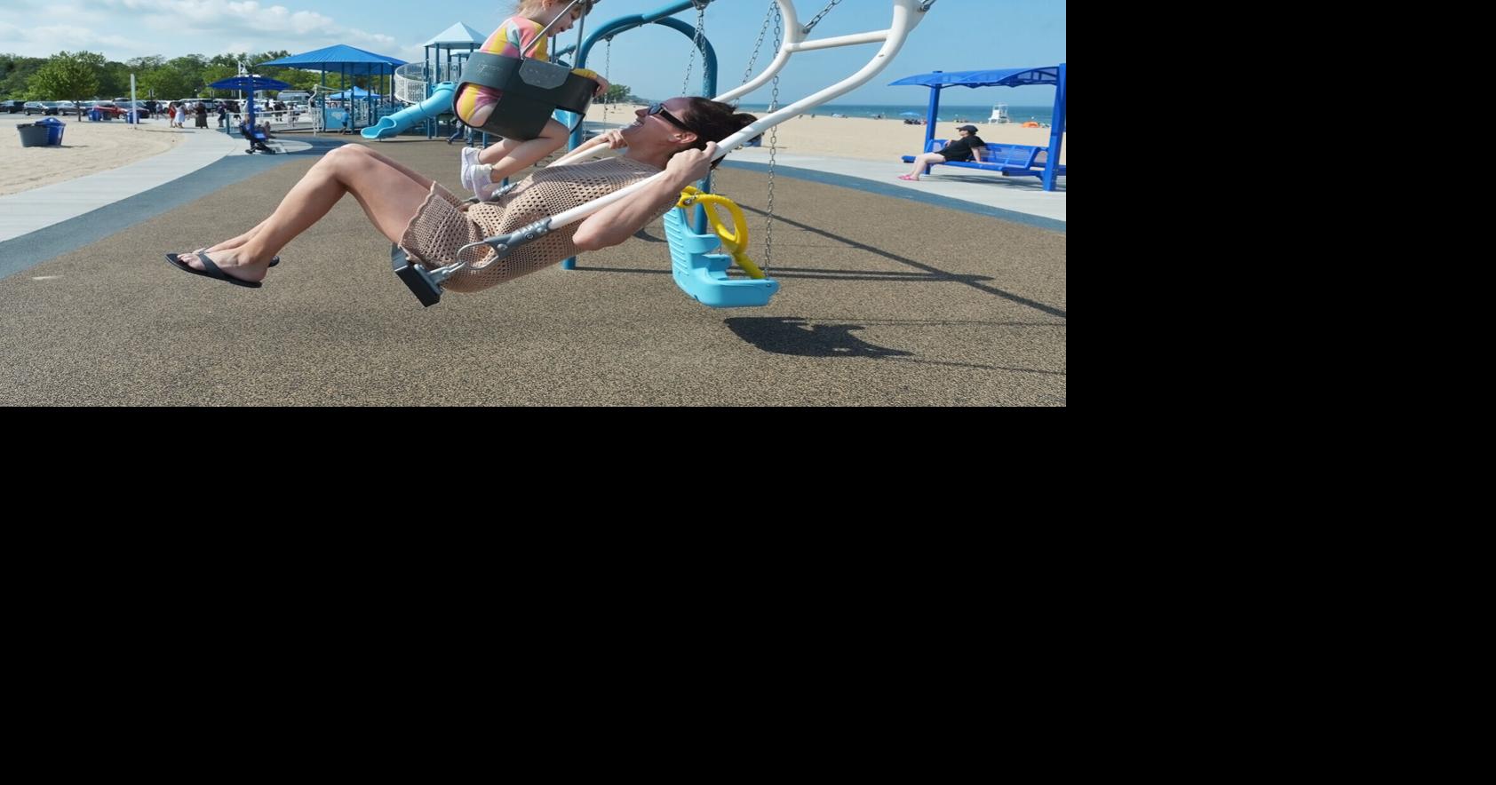 Playground officially opens at Silver Beach County Park | St Joseph ...