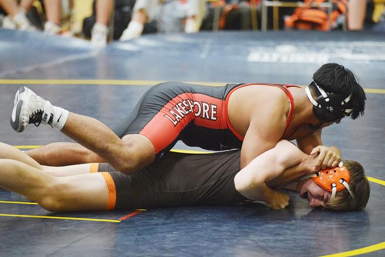 Lakeshore gets a sweep, St. Joseph a split at SMAC wrestling quad ...