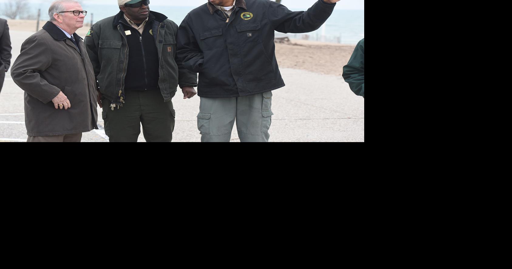 Walberg tours Warren Dunes State Park | News | heraldpalladium.com