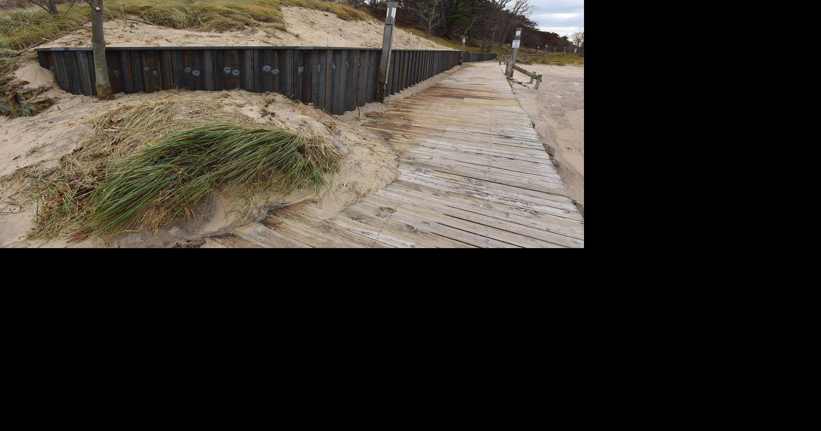 Weko Beach uses $75,000 grant for new retaining wall, dune plantings ...