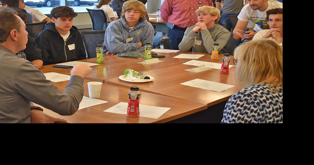 Lakeshore, German students visit Whirlpool on exchange trip | Benton ...