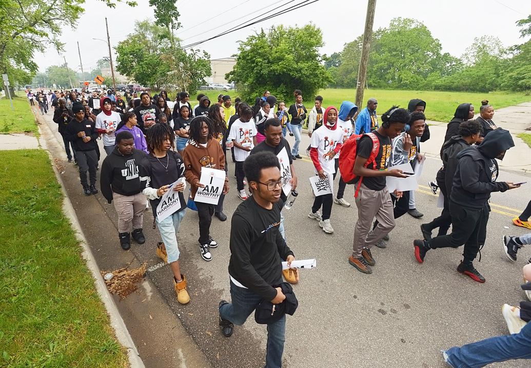 Peace Walk to begin next week at Benton Harbor High School | Benton ...