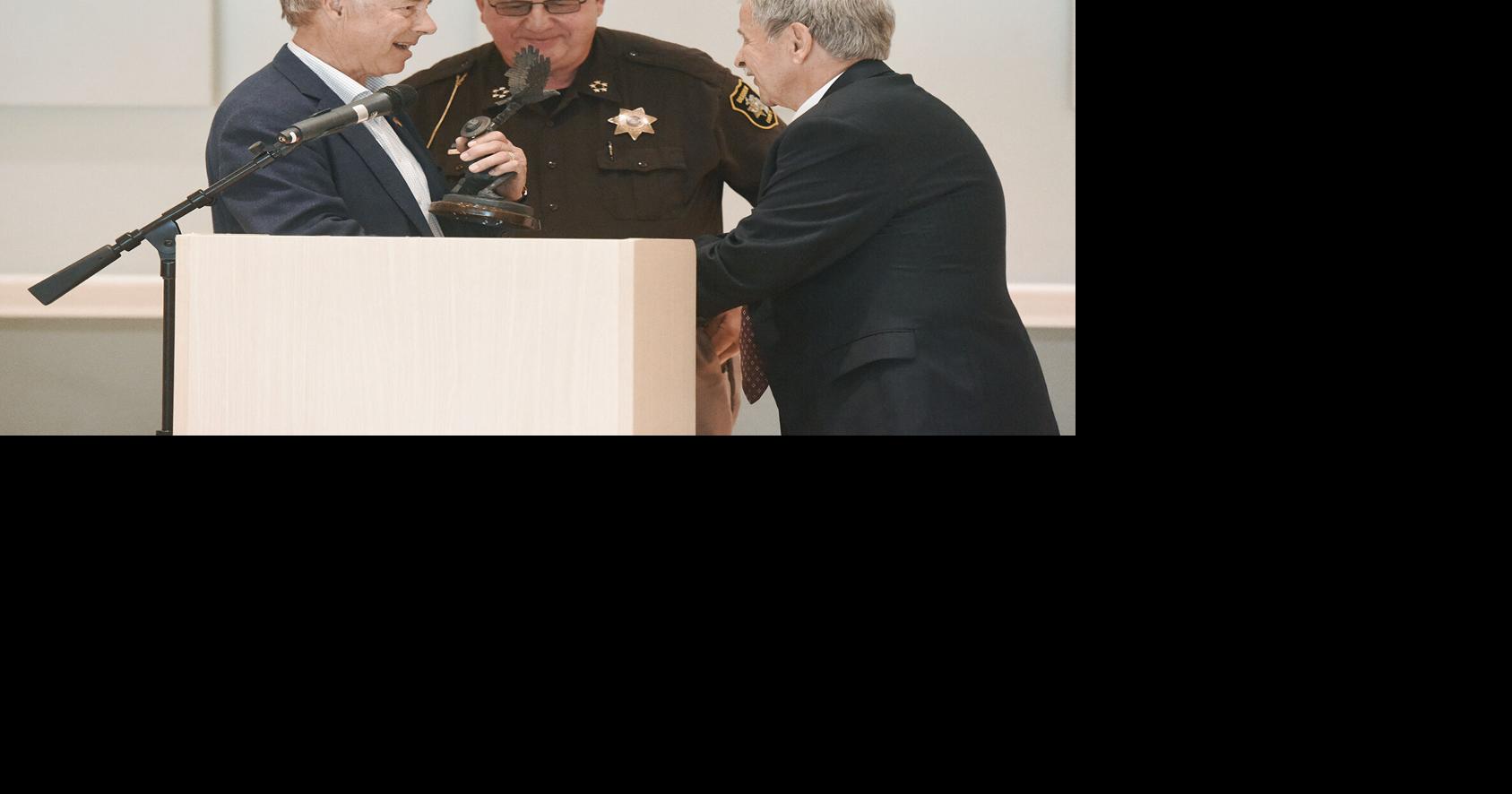 Upton receives Good Scout Award for community service | St Joseph ...