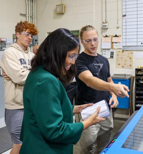 U.S. Department of Labor official visits Van Buren Tech | News ...