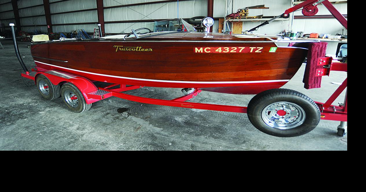 Rare 1948 Truscott boat back at its home port | Local News ...