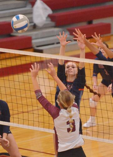 Watervliet rolls past Bridgman in showdown of ranked volleyball teams ...
