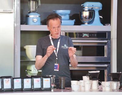 Maynard educates crowd on coffee beans at Senior PGA | News ...