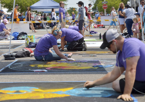 Chalk full of fun | Local News | heraldpalladium.com