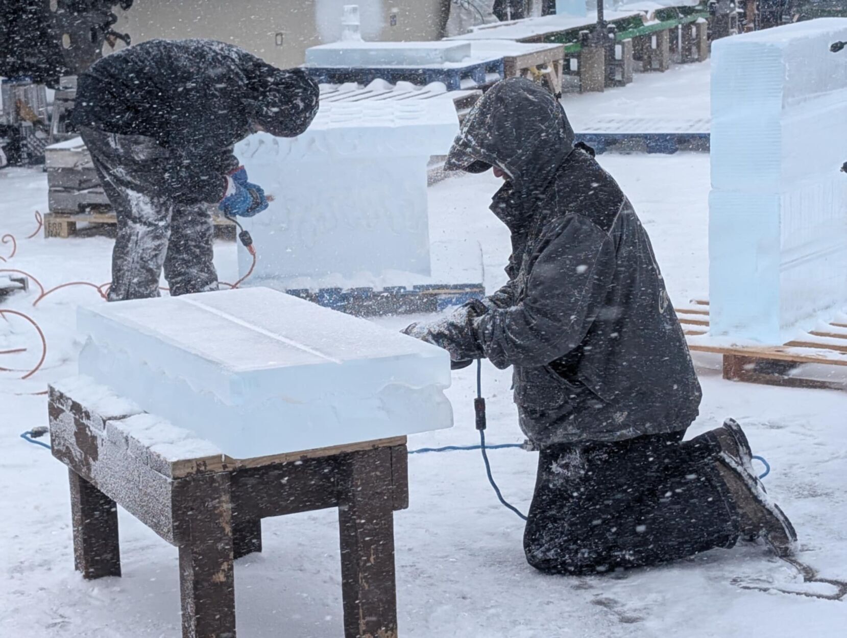 Annual Hunter Ice Festival kicks off in downtown Niles | Niles ...