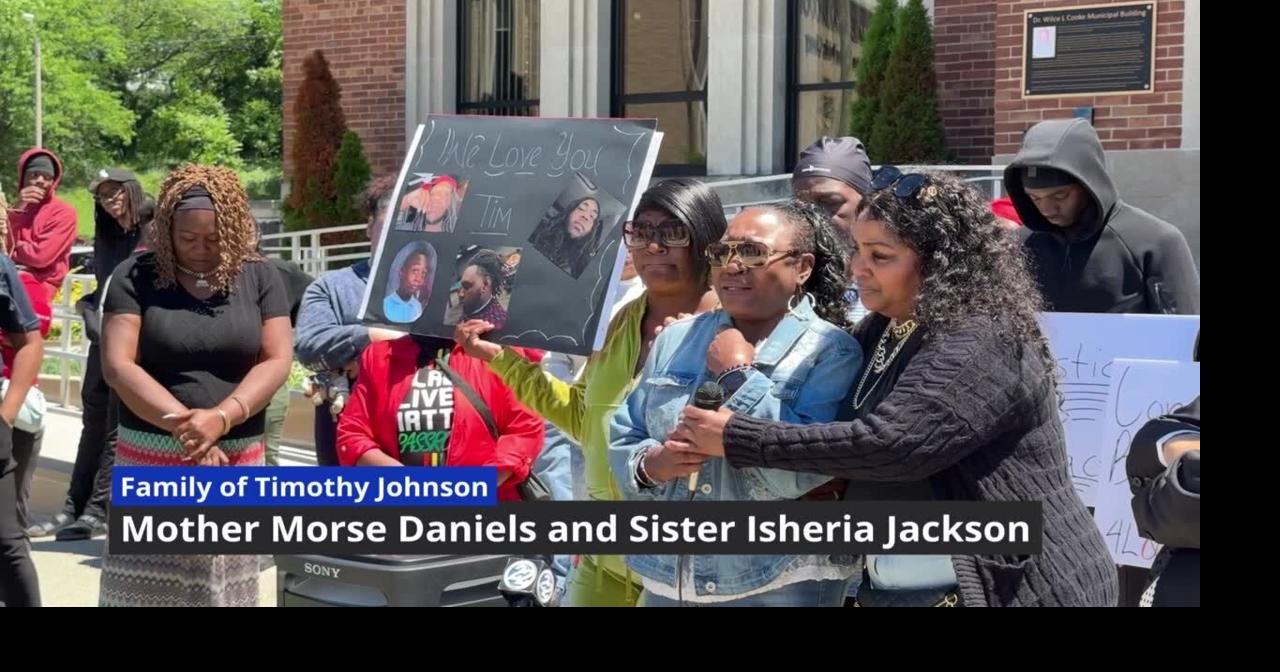 Family holds press conference for Timothy Johnson | | heraldpalladium.com