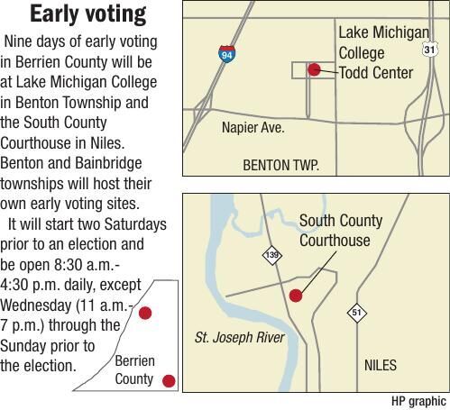 Southwest Michigan clerks make early voting plans for 2024 | Elections ...