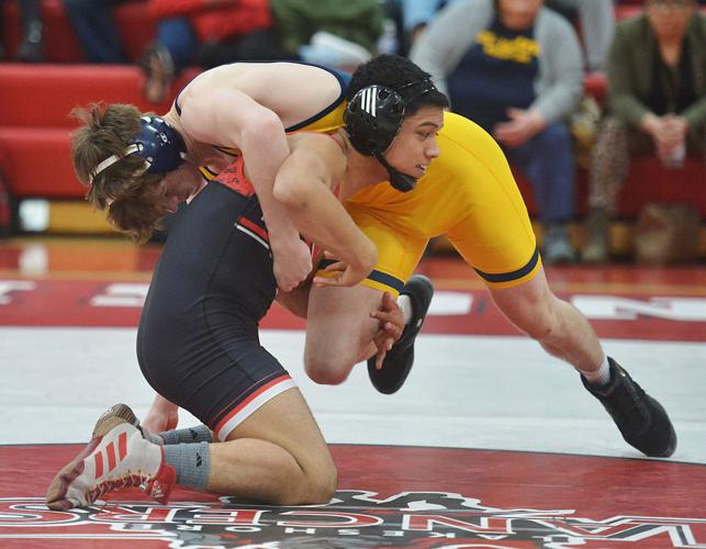 Lakeshore wrestling rolls past St. Joseph to finish conference season ...